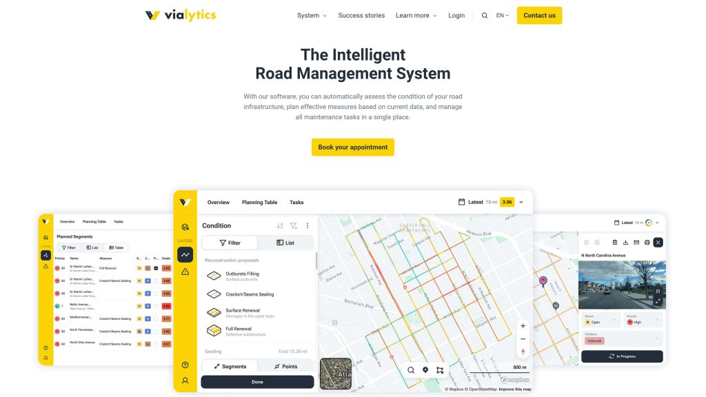 Vialytics - HubSpot based Intelligent Road Management System - Profi.Dev